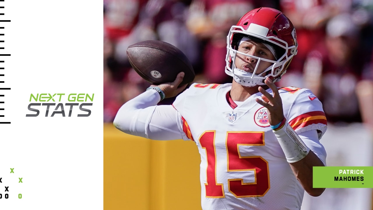 Next Gen Stats: Kansas City Chiefs quarterback Patrick Mahomes’ 4 most ...