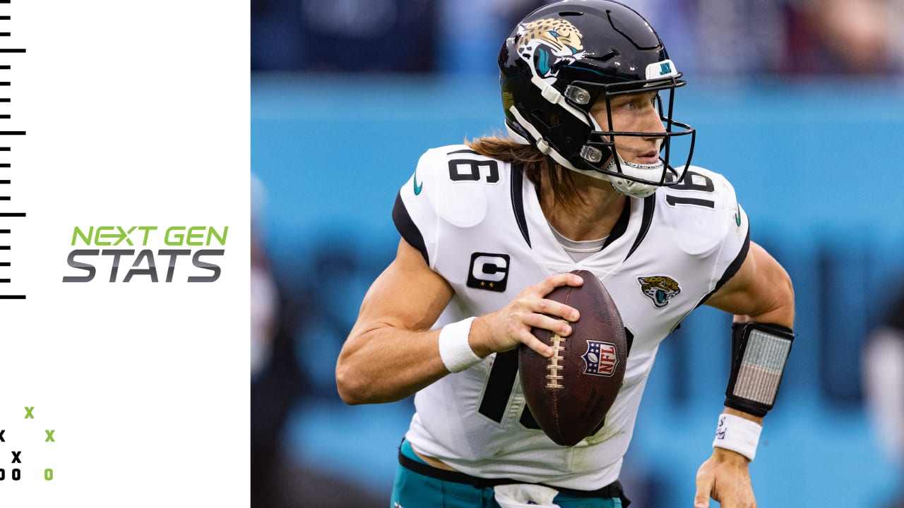 Next Gen Stats: Jacksonville Jaguars quarterback Trevor Lawrence’s 3 ...