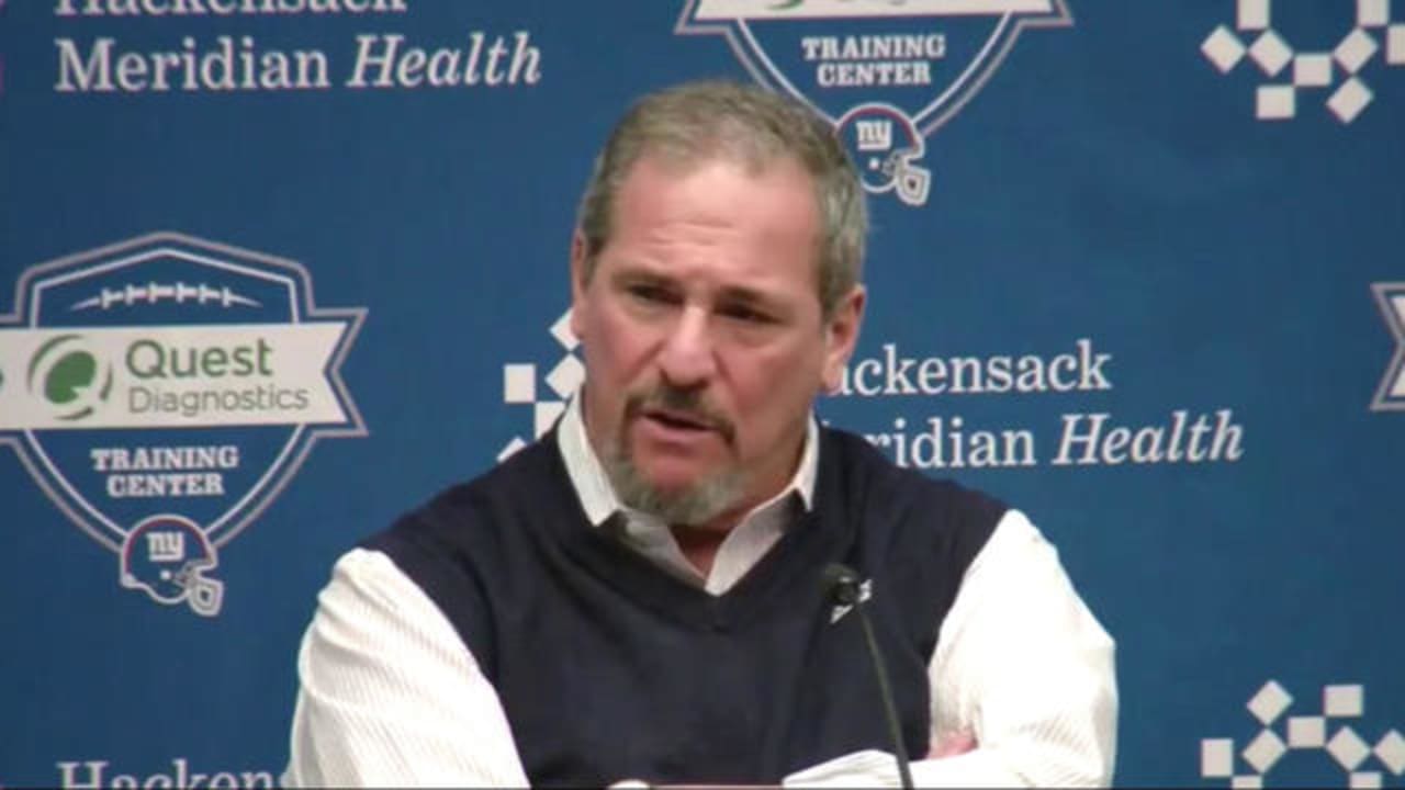 New York Giants general manager Dave Gettleman is coy with reporters ...