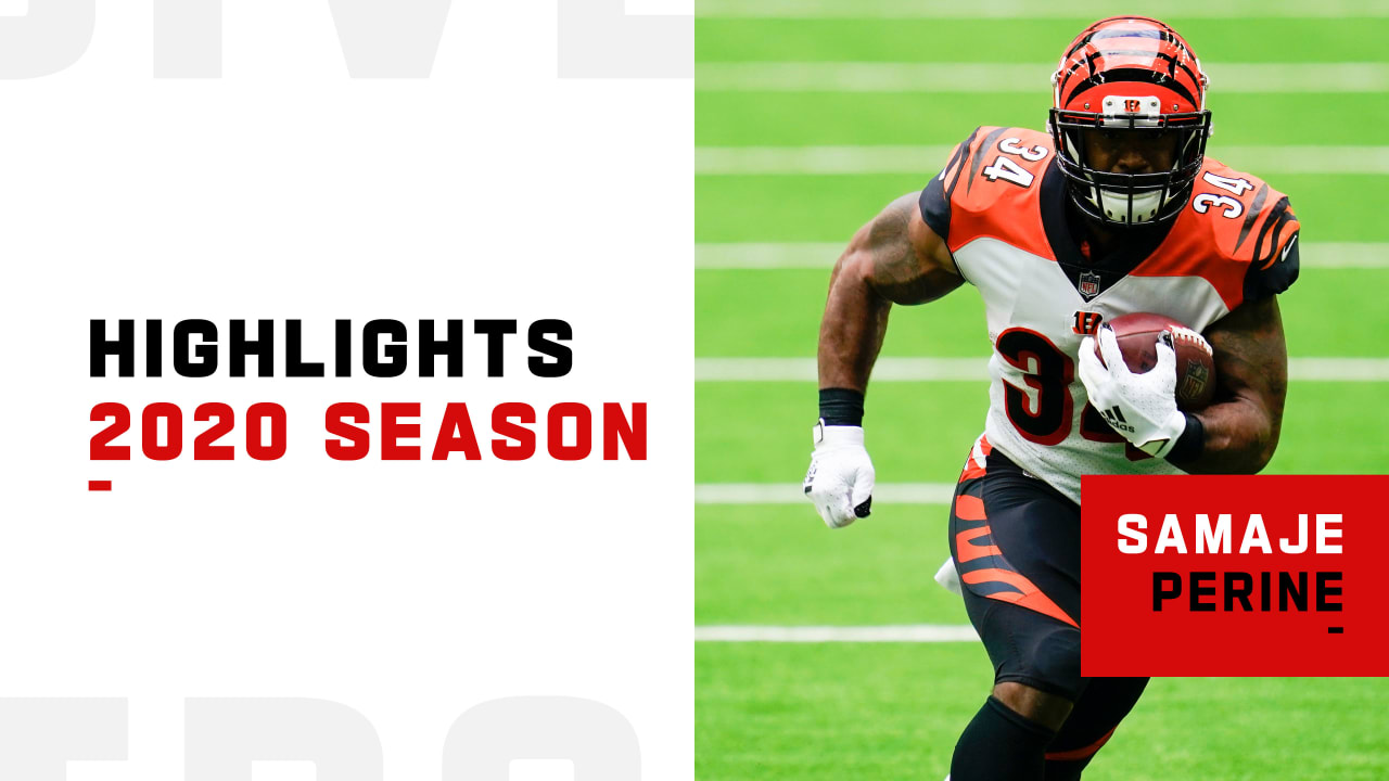 Cincinnati Bengals running back Samaje Perine highlights | 2020 season