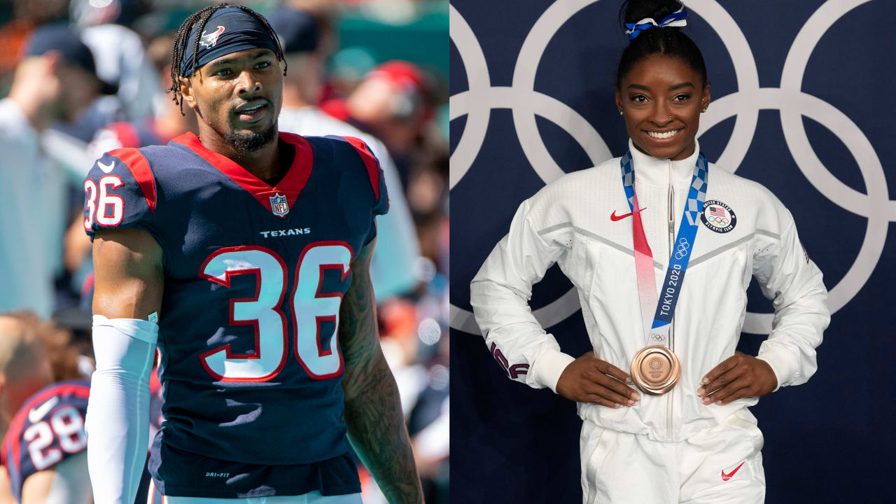 Simone Biles engaged to Texans safety Jonathan Owens on Valentine's Day