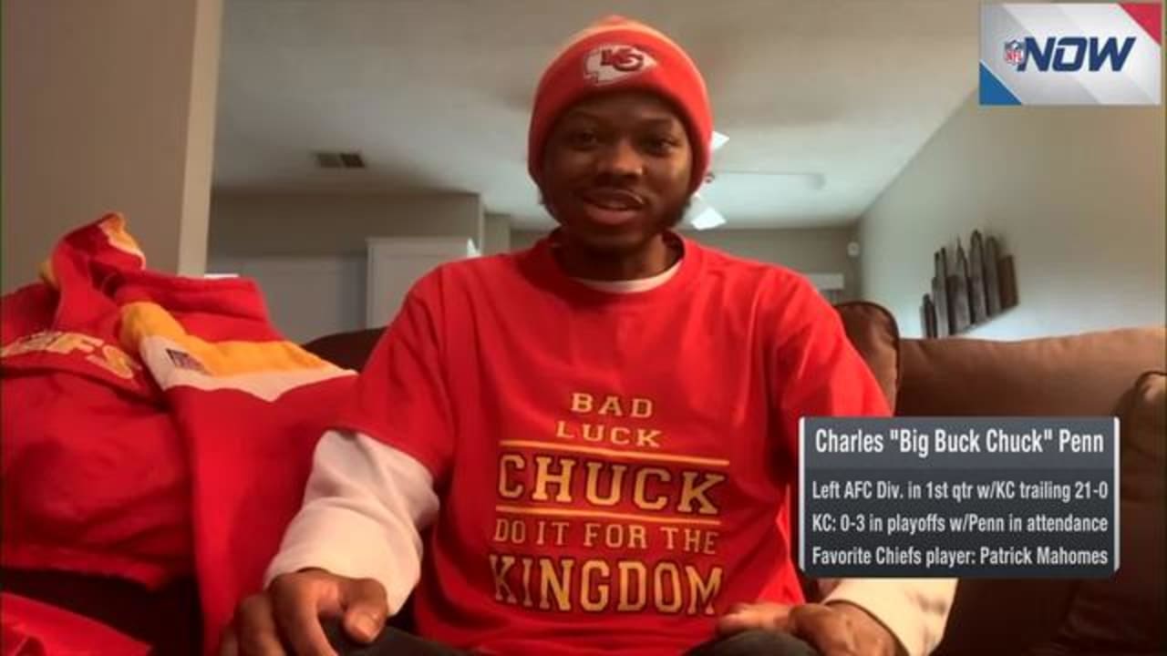 Chiefs super-fan 'Big Buck Chuck' explains why he leaves games early