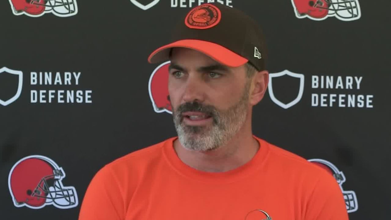 Cleveland Browns head coach Kevin Stefanski on quarterback Deshaun Watson's input in developing ...