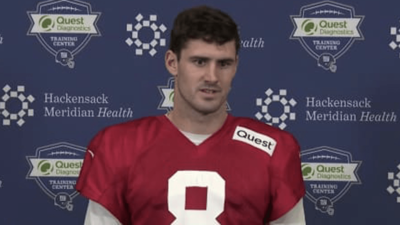 New York Giants quarterback Daniel Jones on Giants making postseason ...