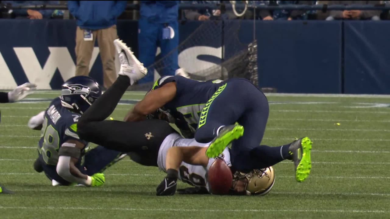 Seattle Seahawks cornerback Ugo Amadi’s torpedo tackle forces key ...