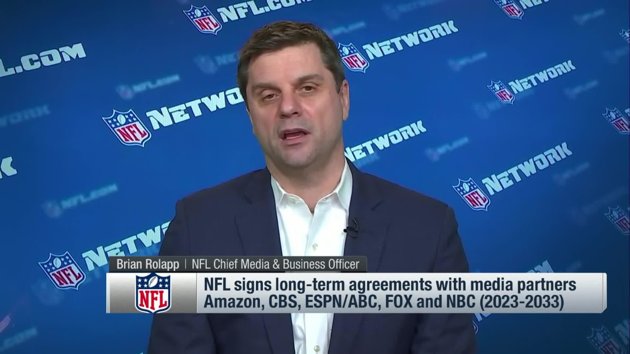 NFL chief media and business officer Brian Rolapp breaks down NFL's new ...