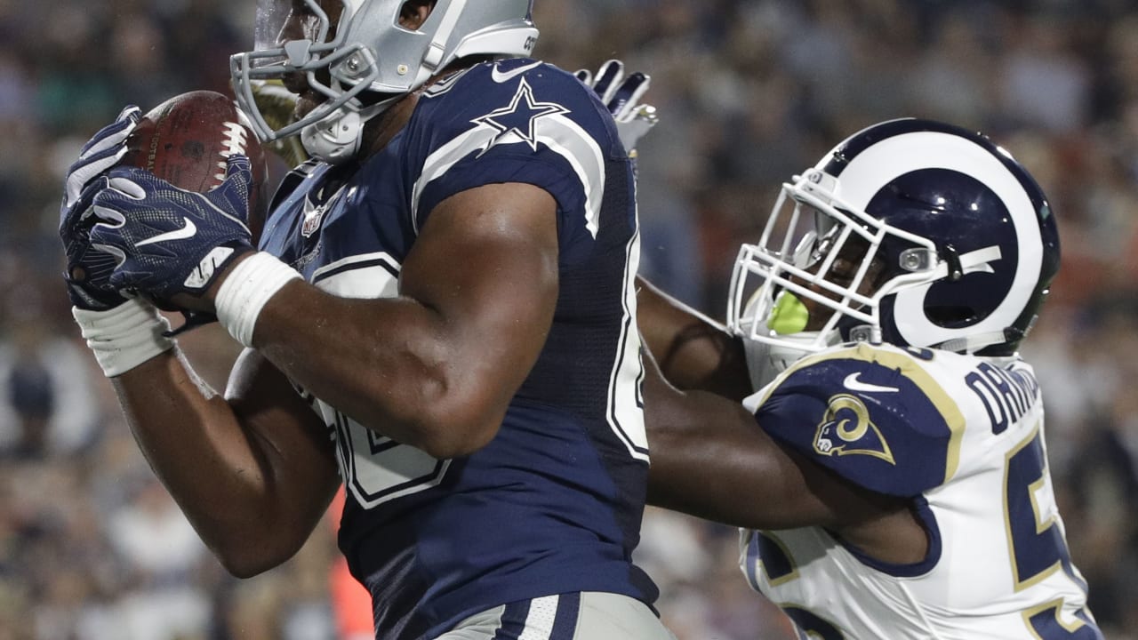 Cowboys TE Rico Gathers makes case for roster spot