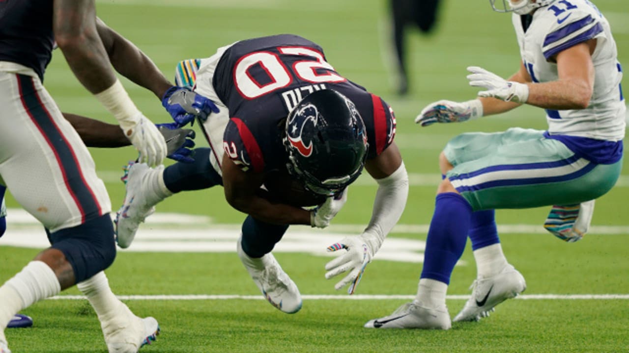 Justin Reid squeezes ball to complete finger-tip interception