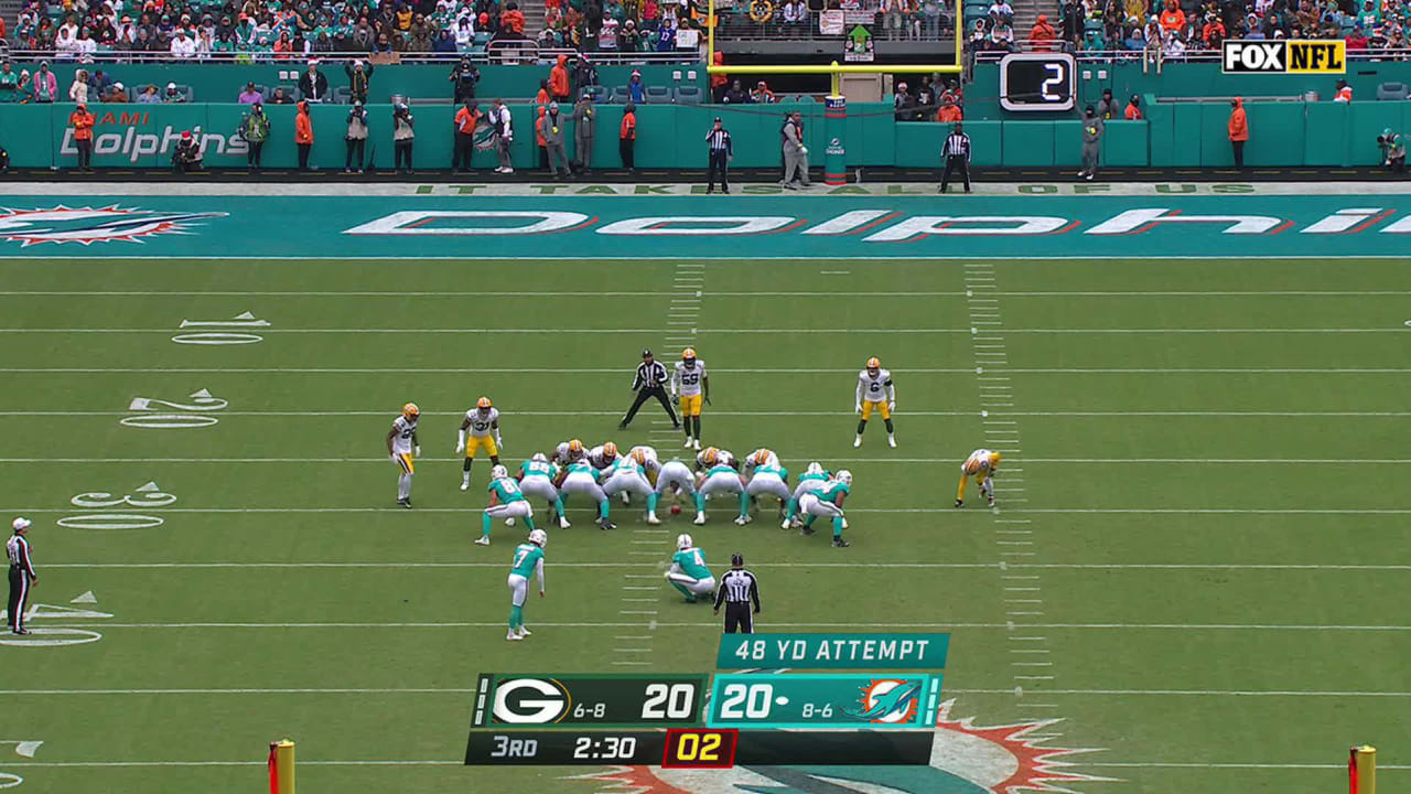 Miami Dolphins cornerback Kader Kohou's first career INT comes via ...