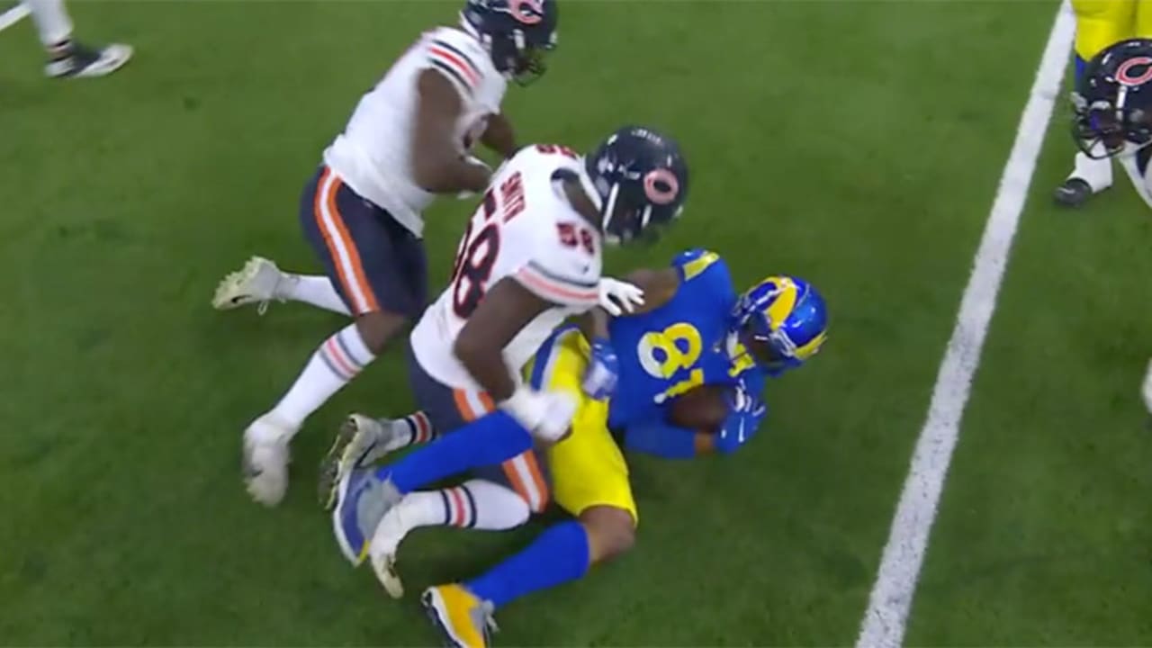 Chicago Bears swarm Rams' third-down screen for big TFL