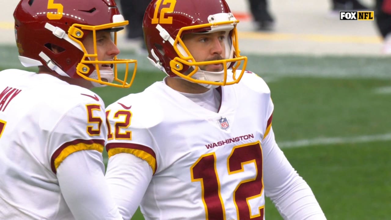 Washington Football Team kicker Chris Blewitt drills 52-yard field goal ...