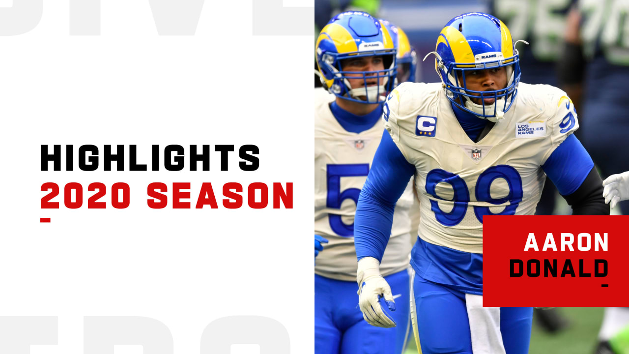 Los Angeles Rams defensive tackle Aaron Donald highlights | 2020 season