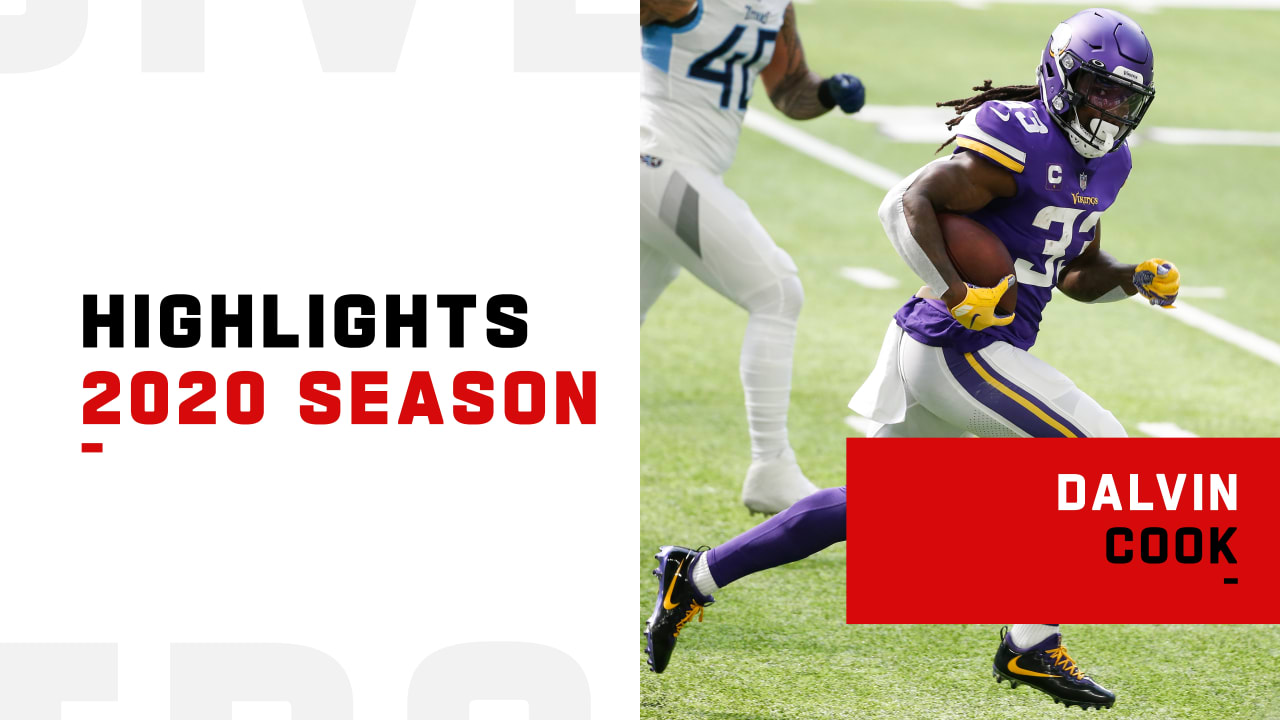 Every Minnesota Vikings running back Dalvin Cook touchdown | 2020 season