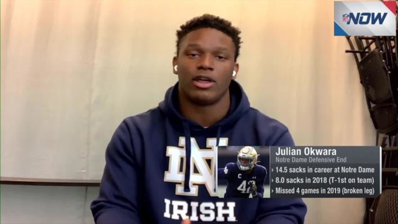 Julian Okwara on what it would mean to play with brother Romeo in the NFL