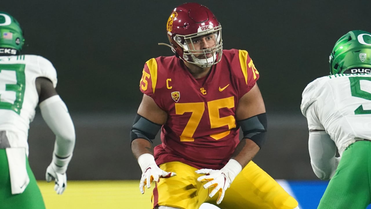 NFL Media's Bucky Brooks picks USC guard Alijah Vera-Tucker to shore up ...