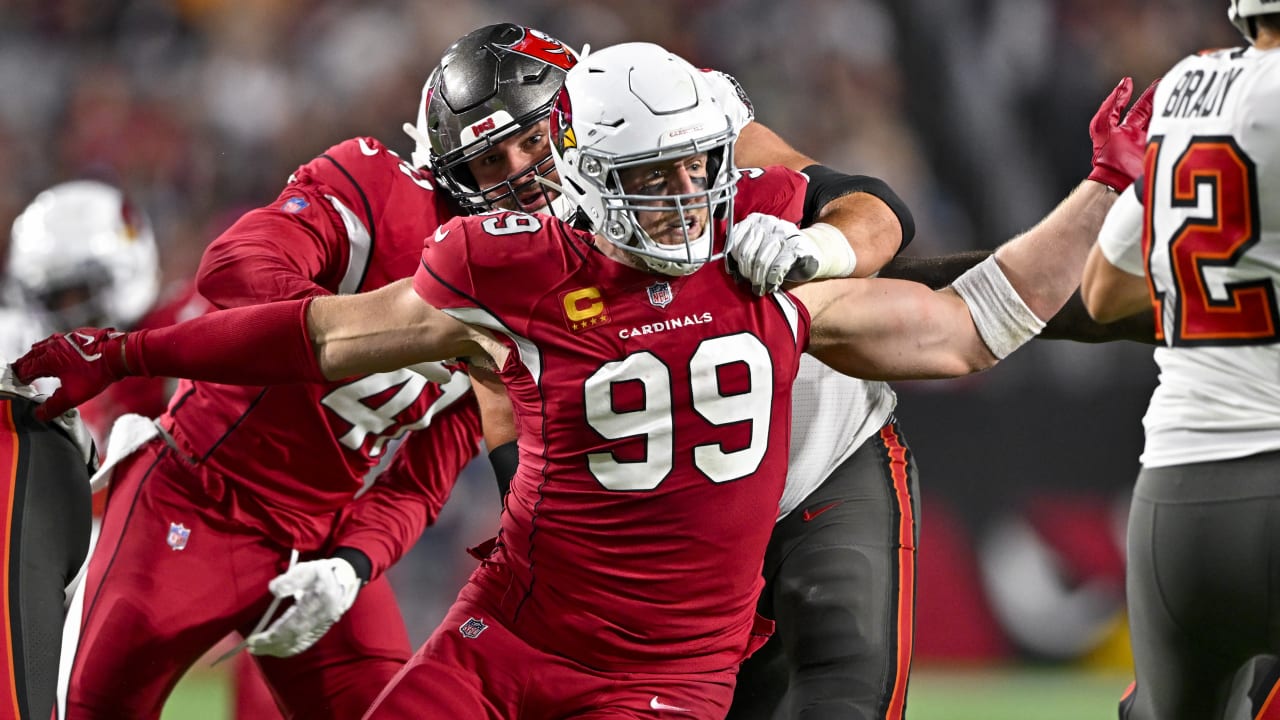 Arizona Cardinals defensive end J.J. Watt's swim move results in TFL to ...