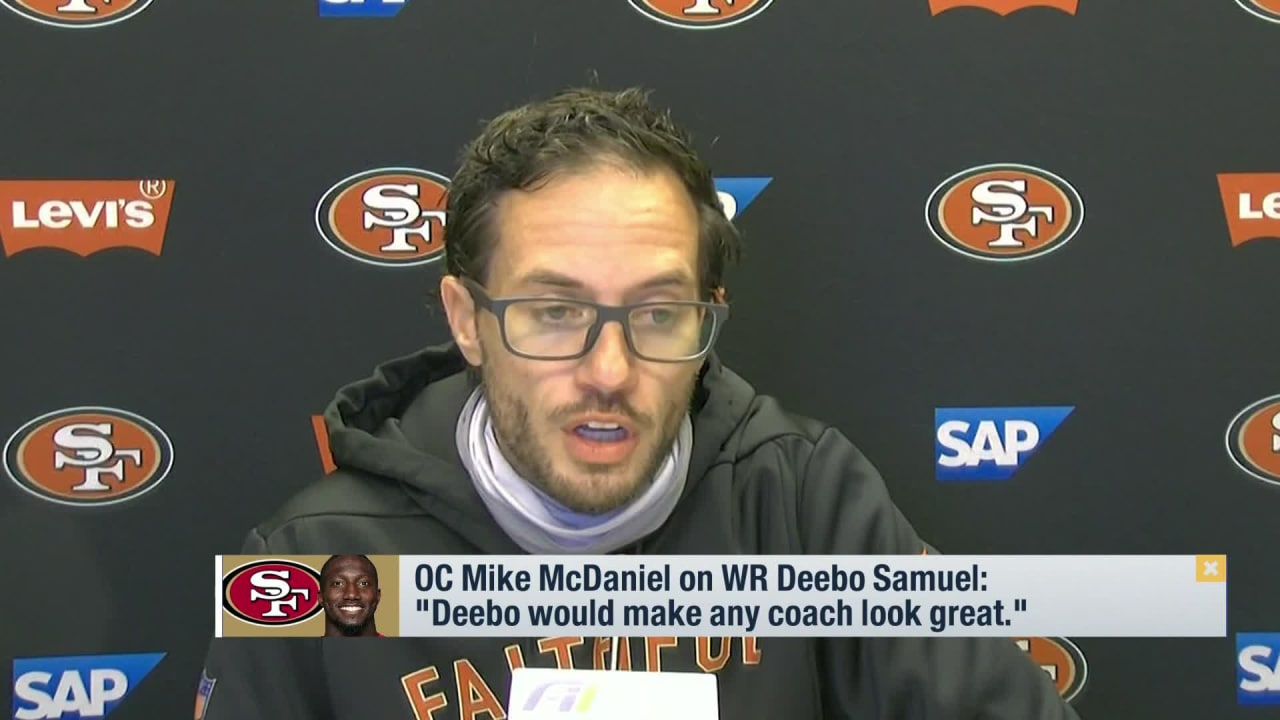 San Francisco 49ers offensive coordinator Mike McDaniel: 'Deebo would ...
