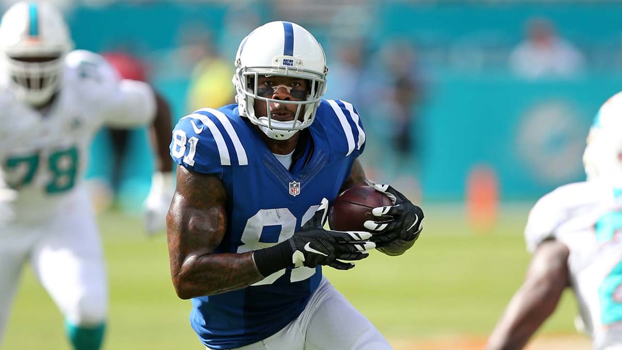 Veteran wide receiver Andre Johnson visits Titans