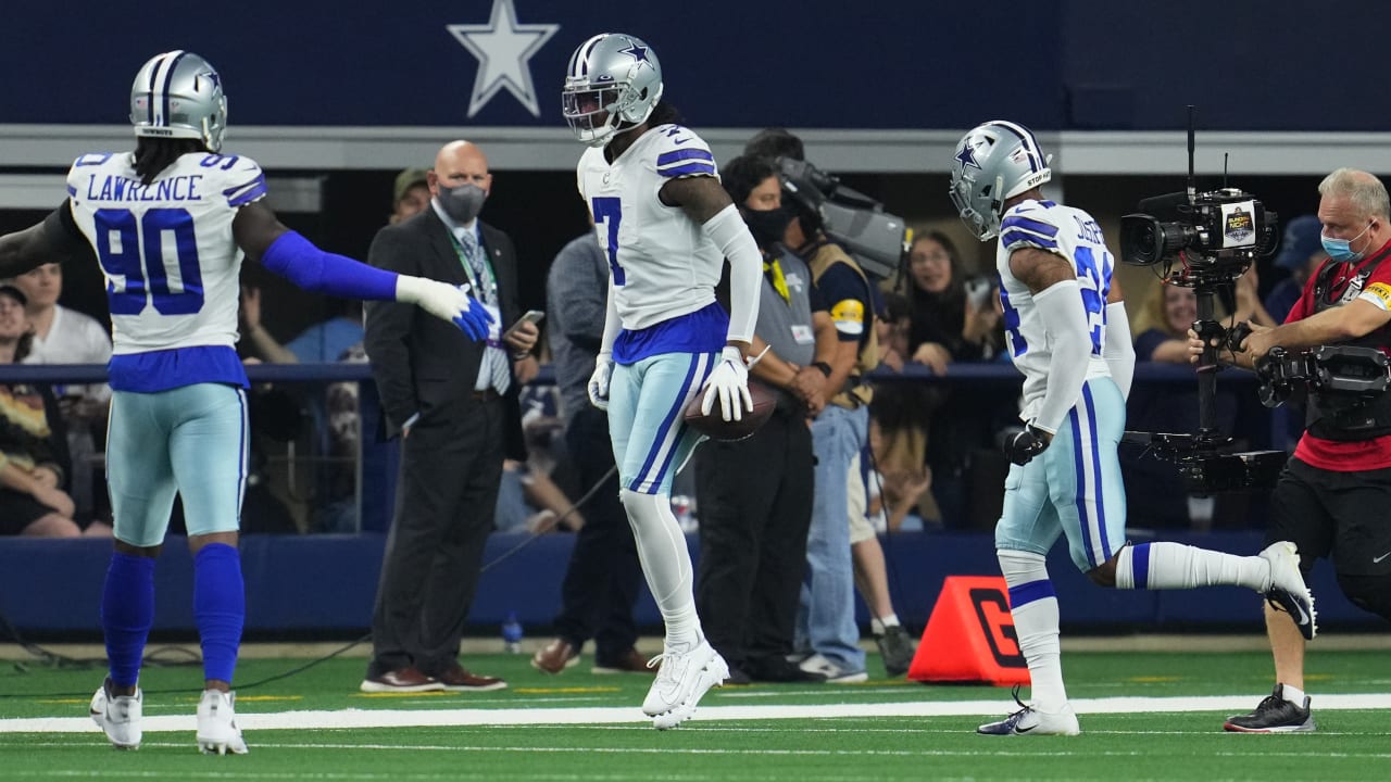 Dallas Cowboys cornerback Trevon Diggs ties the Cowboys' single-season ...