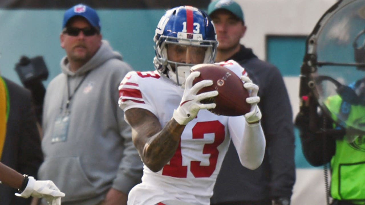 OBJ becomes second all time in Giants receiving yards