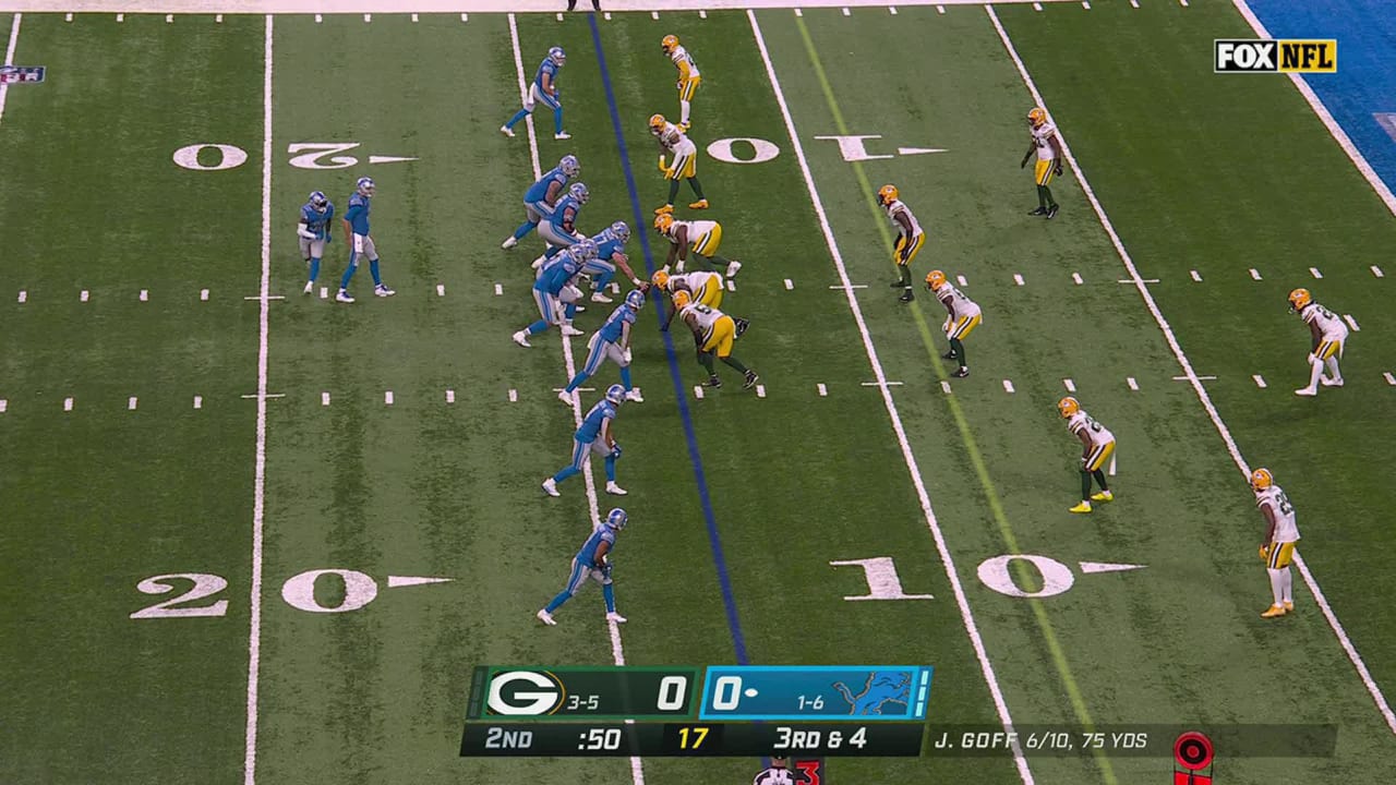 Detroit Lions running back D'Andre Swift wows with turning grab to bring Lions within goal-line ...