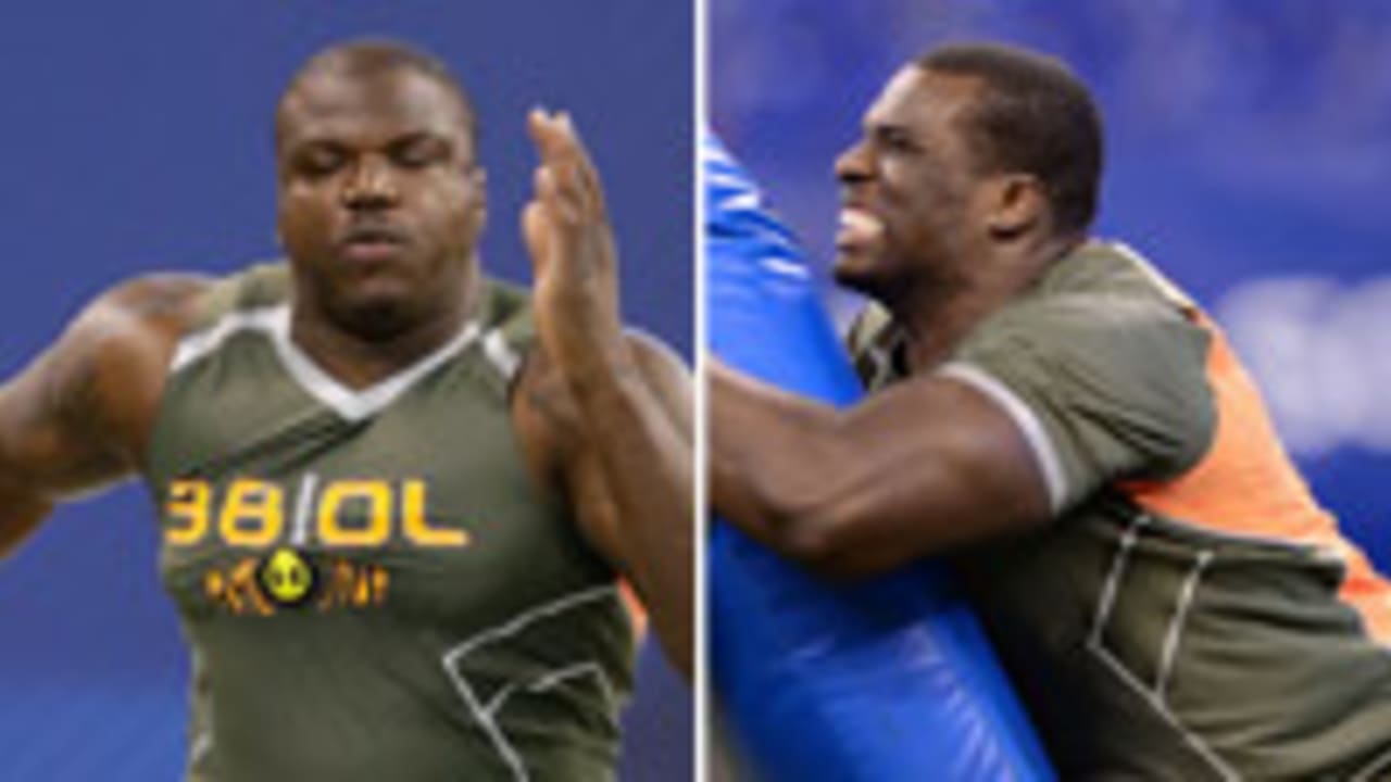 Greg Robinson lights up combine, while Cyrus Kouandjio fizzles