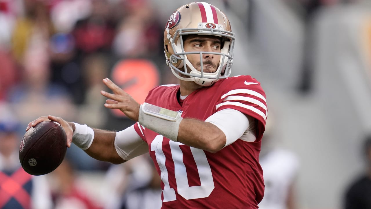 Jimmy Garoppolo's foot injury won't require surgery; 49ers QB could ...