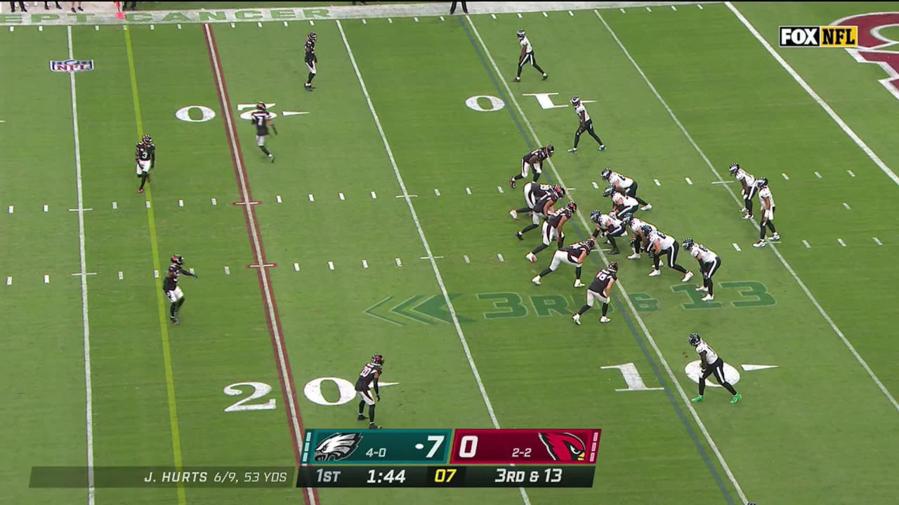 Philadelphia Eagles wide receiver DeVonta Smith converts long third ...