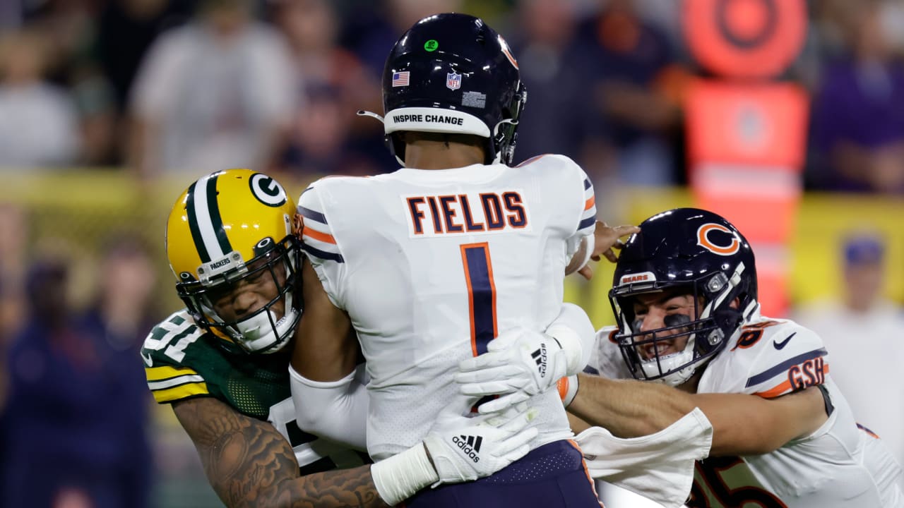 Green Bay Packers outside linebacker Preston Smith nearly creates a ...