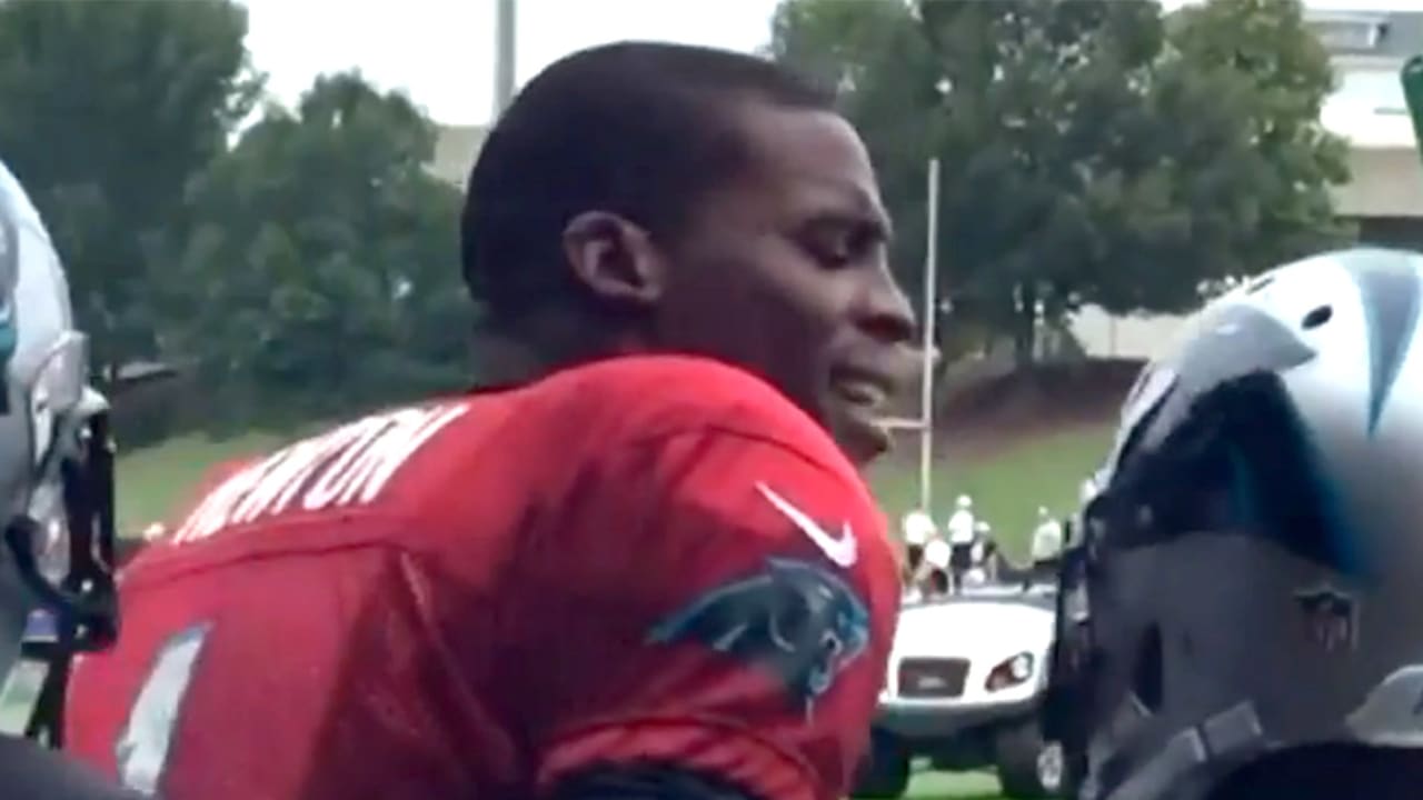 Cam Newton, Josh Norman scuffle at Panthers practice