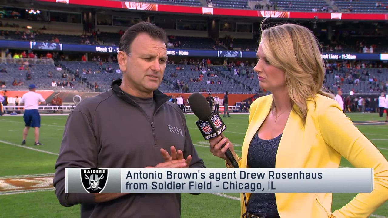 Drew Rosenhaus: 'We haven't heard anything' about potential discipline for Antonio Brown