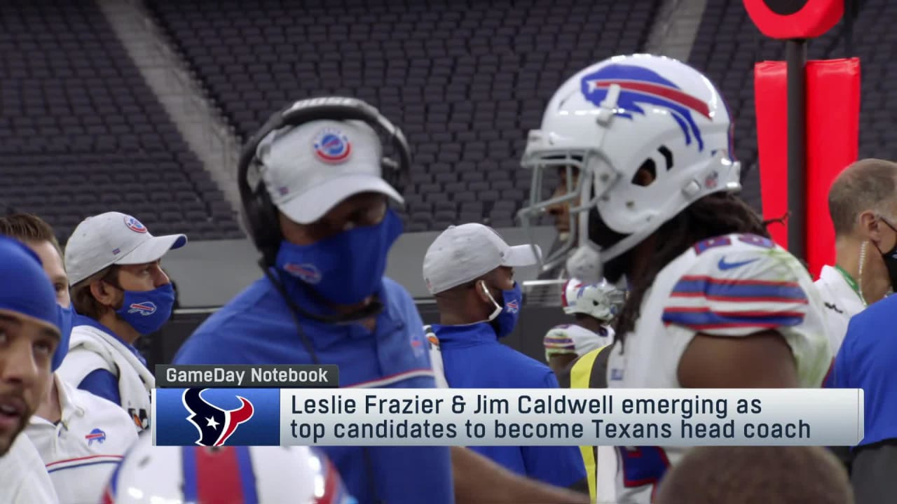 Buffalo Bills defensive coordinator Leslie Frazier, former Detroit ...
