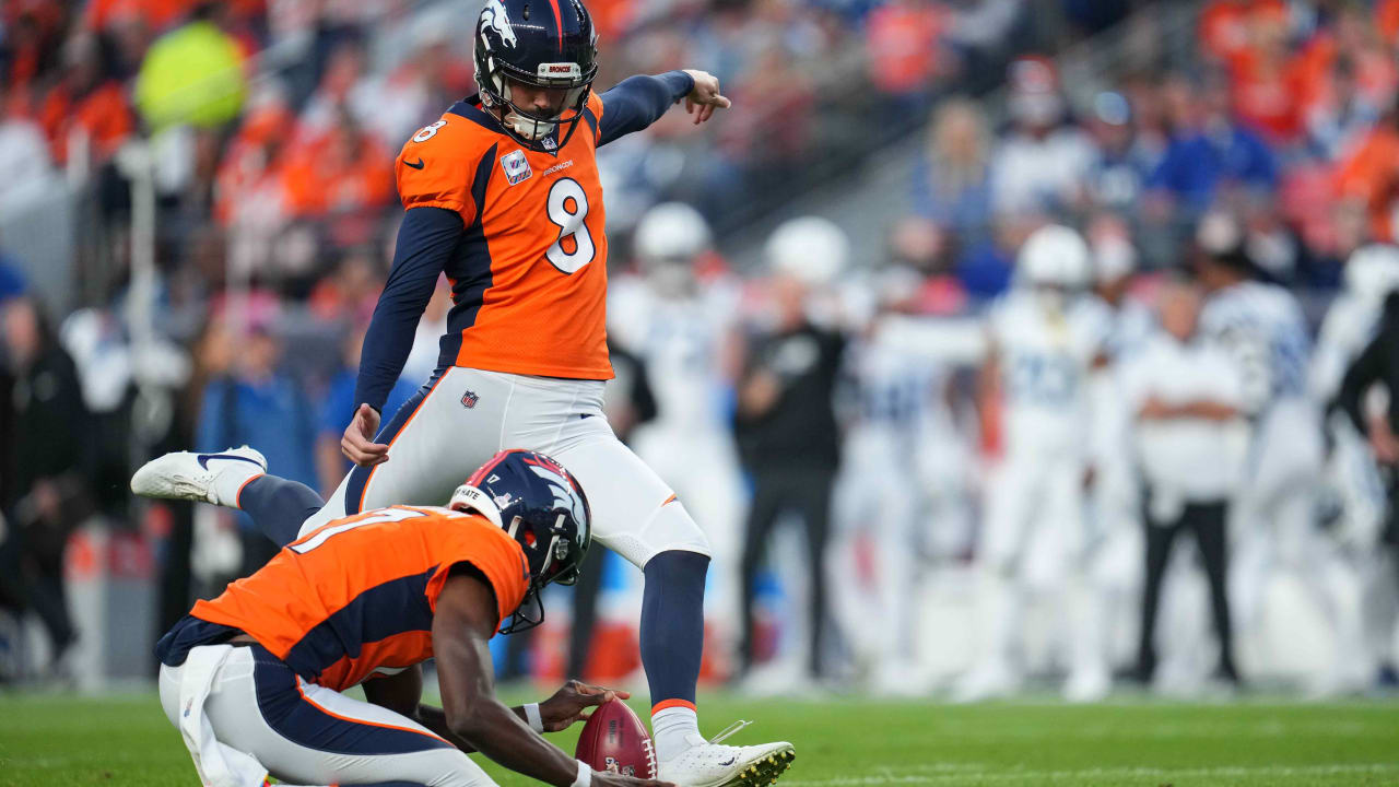Denver Broncos kicker Brandon McManus' 33-yard FG opens the scoring on 'TNF'