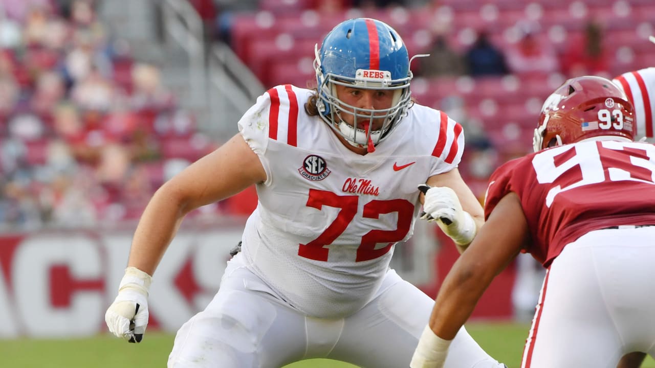 Green Bay Packers select Ole Miss offensive tackle Royce Newman with No ...