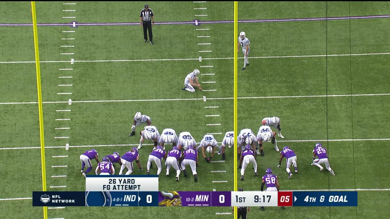 Indianapolis Colts kicker Chase McLaughlin's 26-yard field goal opens ...