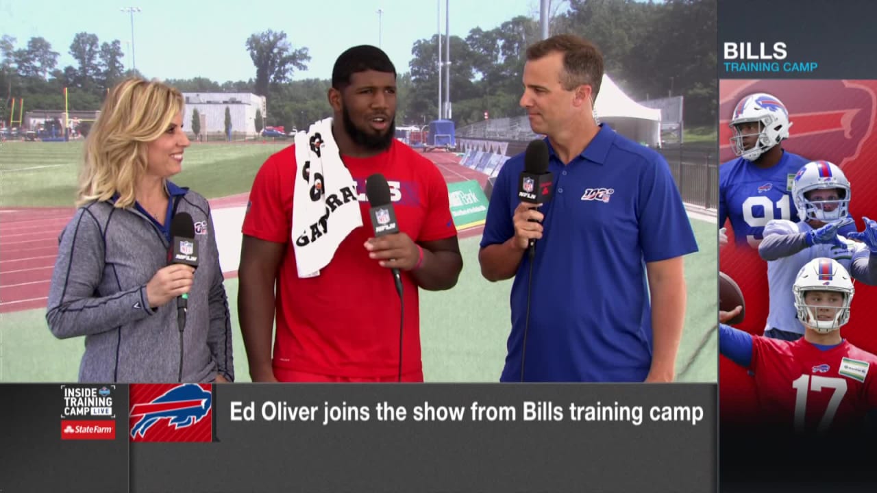 Bills defensive lineman Ed Oliver discusses why he watched every Los ...