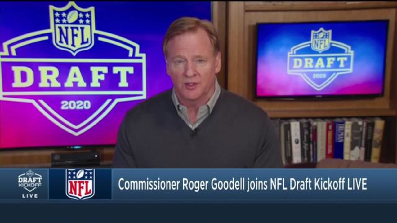 Roger Goodell previews changes for the 2020 NFL Draft