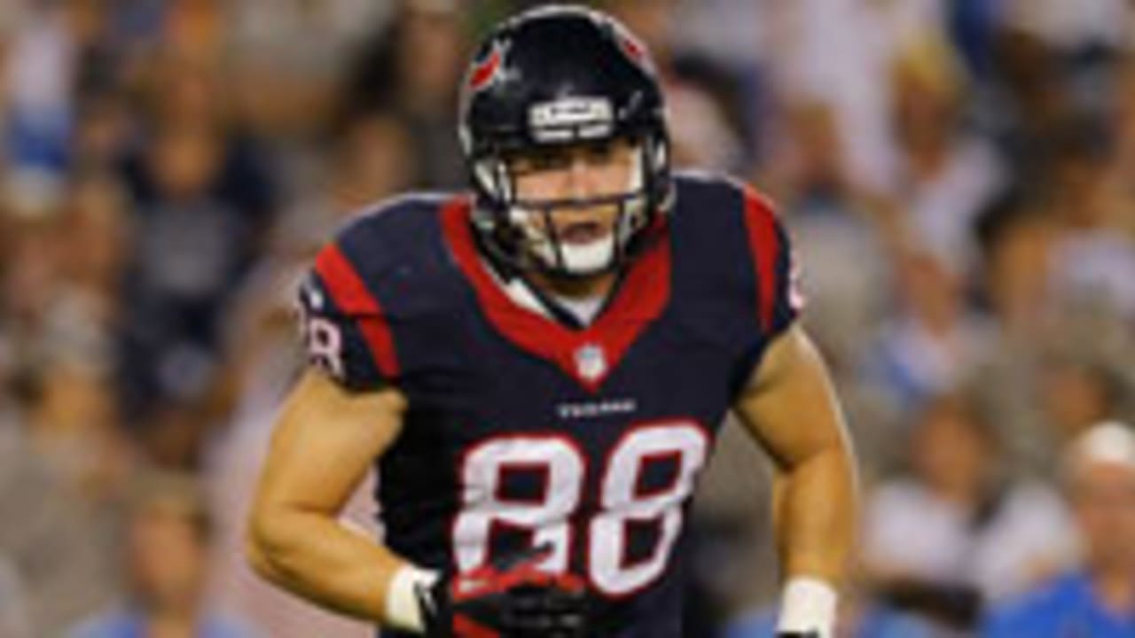 Houston Texans hope to re-sign Garrett Graham