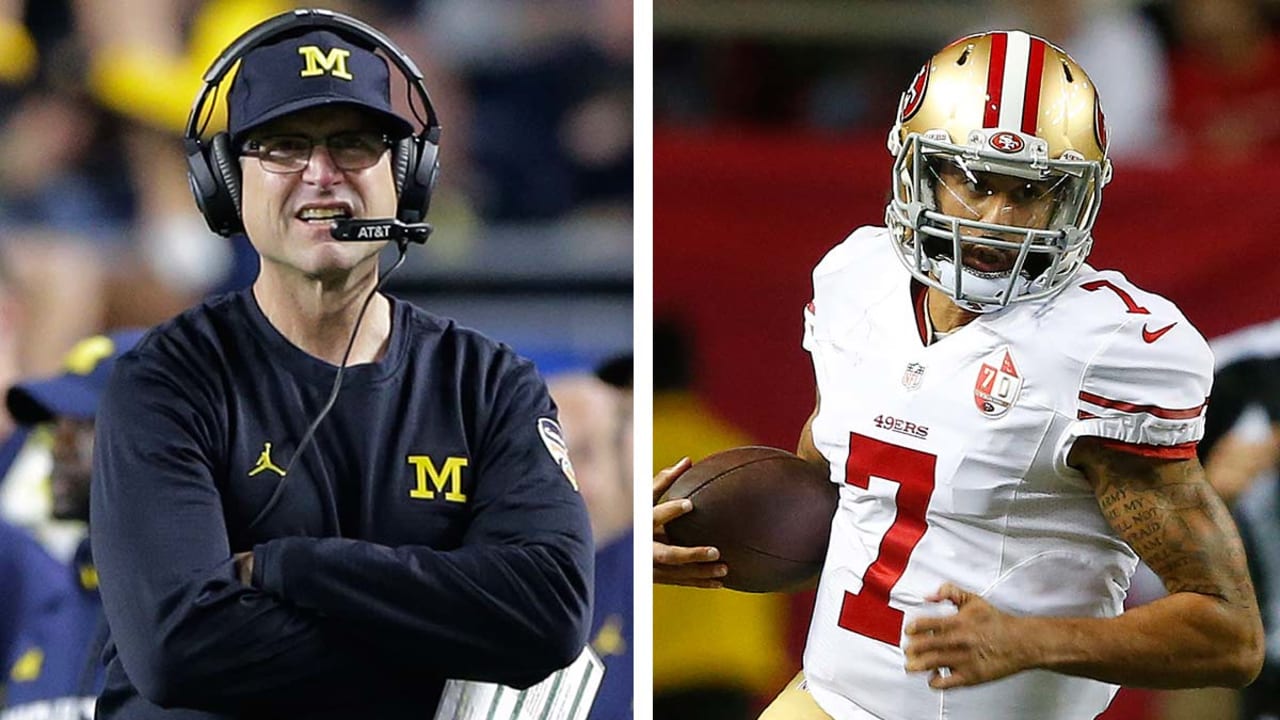 Jim Harbaugh: Kaepernick is NFL starter, will win championships