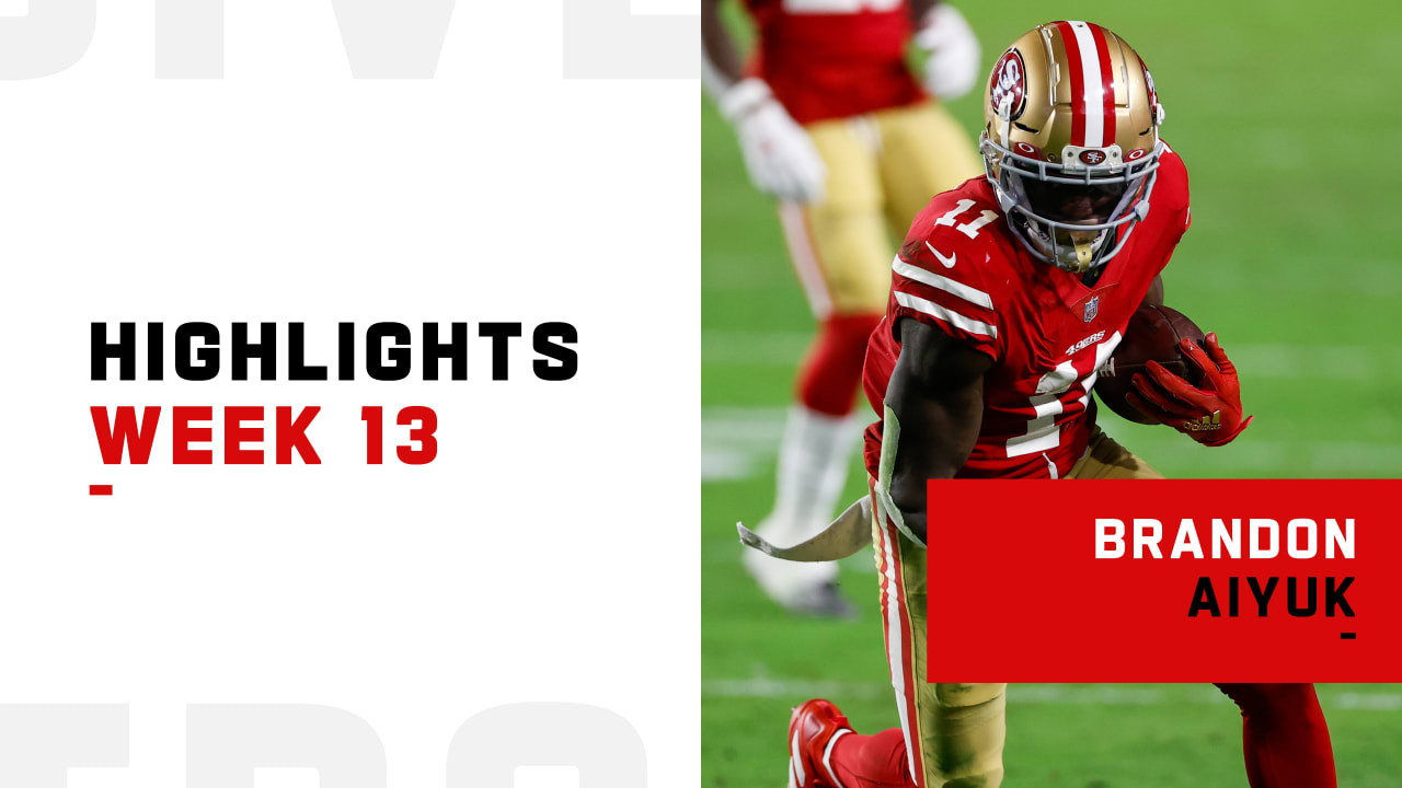 Every catch by San Francisco 49ers wide receiver Brandon Aiyuk from 95 ...