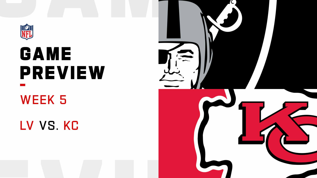 Las Vegas Raiders vs. Kansas City Chiefs preview | Week 5
