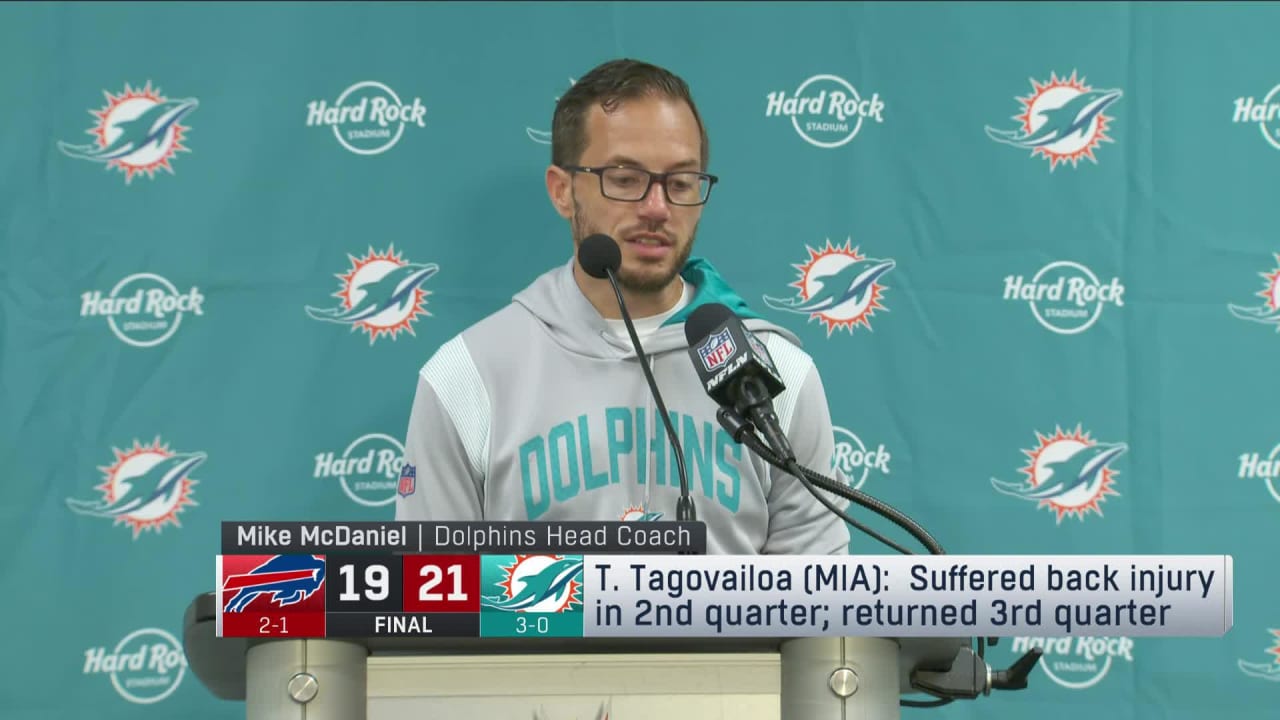 Buffalo Bills QB Josh Allen, Miami Dolphins HC Mike McDaniel share ...