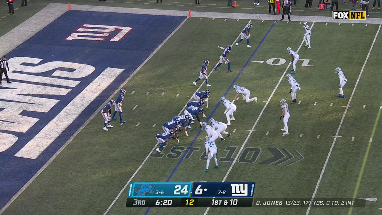 Detroit Lions defensive tackle Alim McNeill overpowers Giants OL for ...