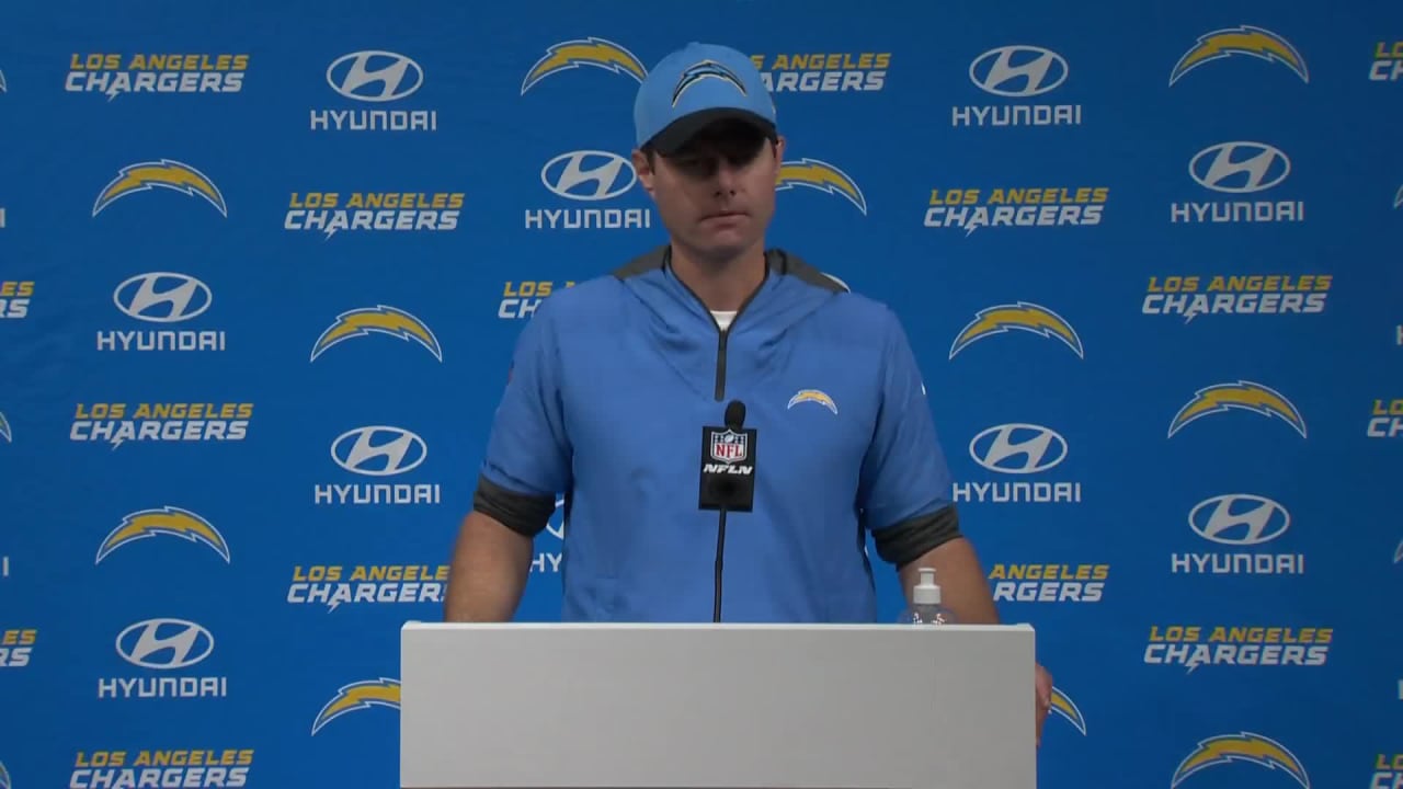 Los Angeles Chargers head coach Brandon Staley explains OT timeout ...