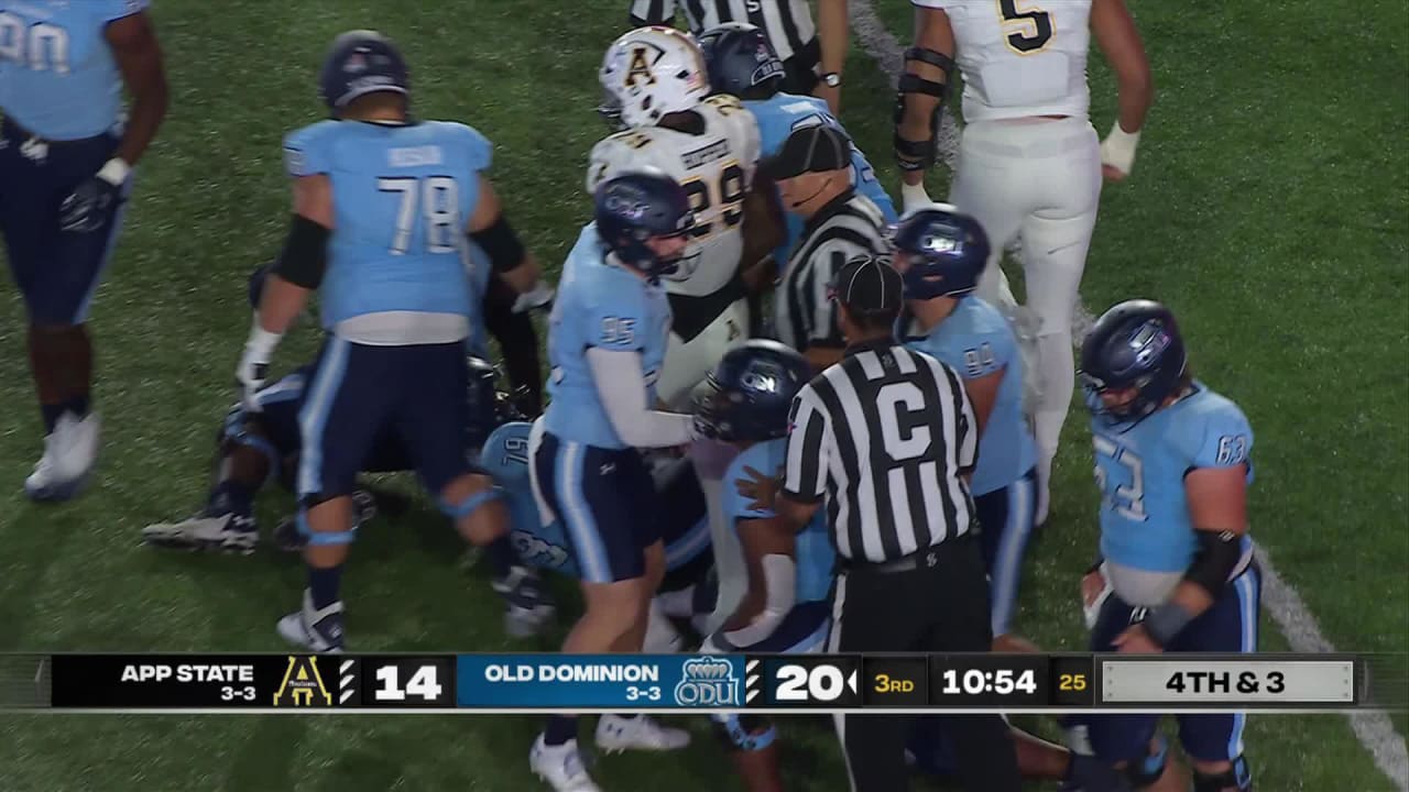 Old Dominion Monarchs kicker Ethan Sanchez drills 46-yard FG early in ...