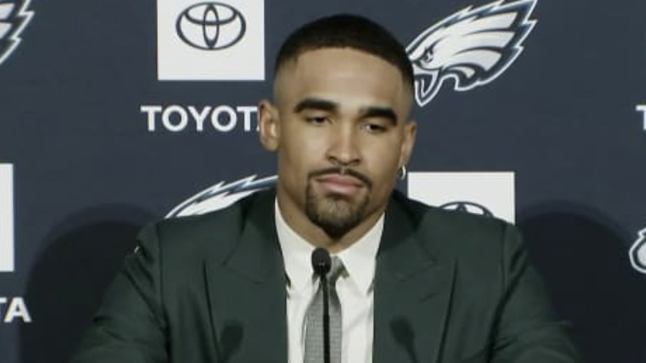 Philadelphia Eagles quarterback Jalen Hurts on new contract: 'Money is ... Philadelphia Eagles quarterback Jalen Hurts on new contract: 'Money is ...