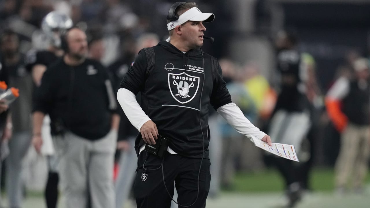 Raiders coach Josh McDaniels not ruling out drafting quarterback: 'We ...