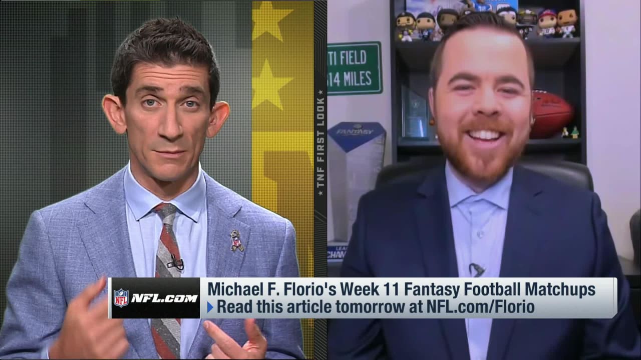 Michael F. Florio fantasy matchups to watch in Week 11