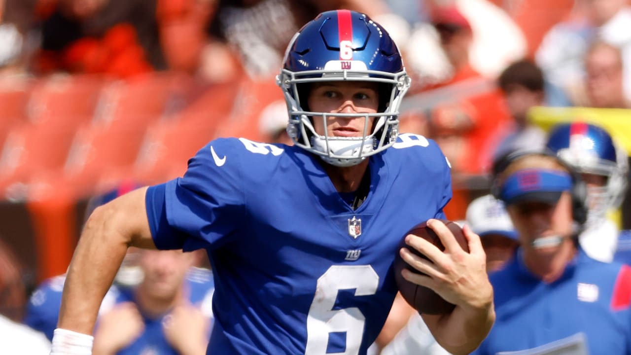New York Giants quarterback Brian Lewerke fools Cleveland Browns on QB ...