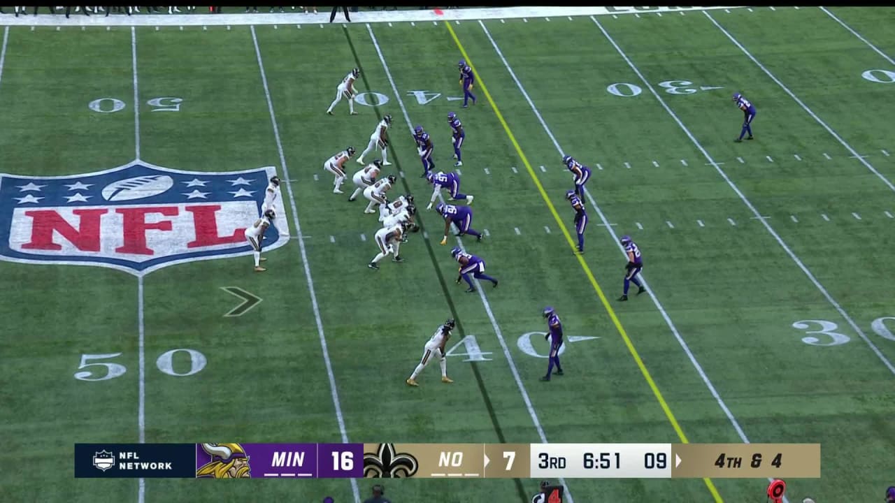 New Orleans Saints wide receiver Marquez Callaway keeps the legs moving ...